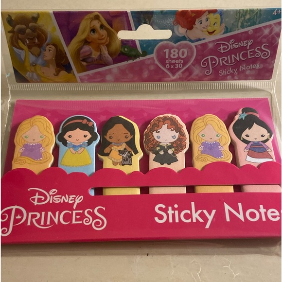 Disney | Office | Disney Princess Sticky Note Tabs | Poshmark